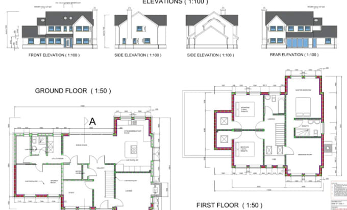 Your professional architect and draw uk planning permission drawings by ...