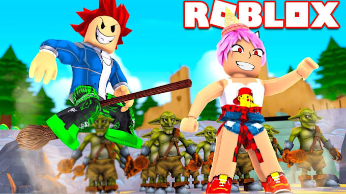 Build full roblox game, roblox map, roblox script, multiplayer game ...