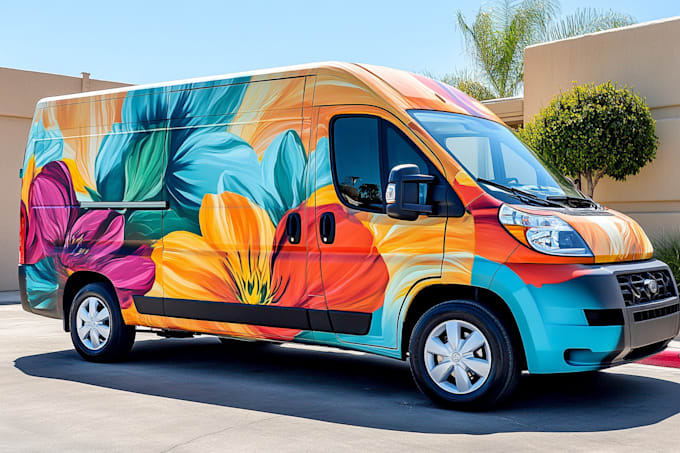 Design awesome car, van, vehicle wrap design by Davanteoyd | Fiverr