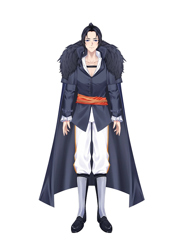 Edit, draw or rig anime 2d model, vrchat avatar, vr character, 2d ...