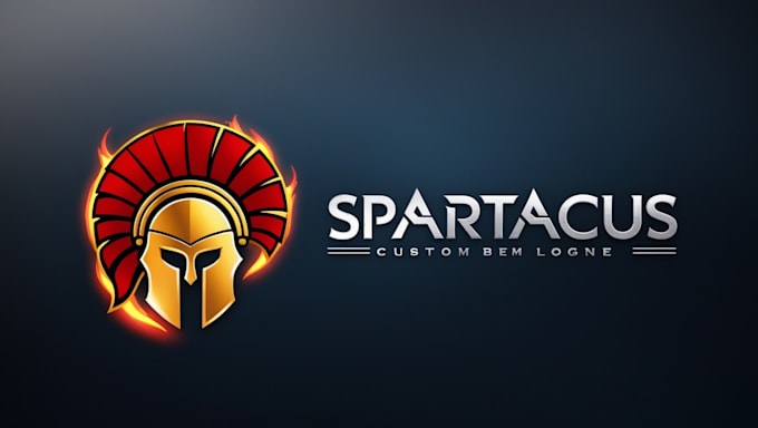 Do custom spartacus logo design by Jenniferbige | Fiverr