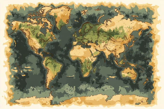 Design a map or a site plan vector illustration by Naemyeld | Fiverr