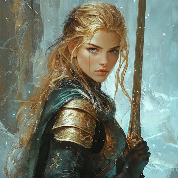 Create fantasy character portrait art by Zognaz | Fiverr