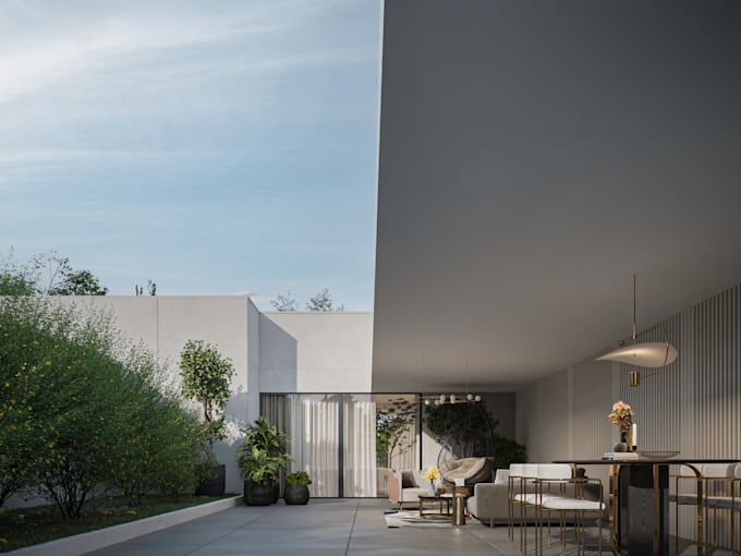 Create stunningly realistic architectural visualizations by Olaoluwa_ladi | Fiverr