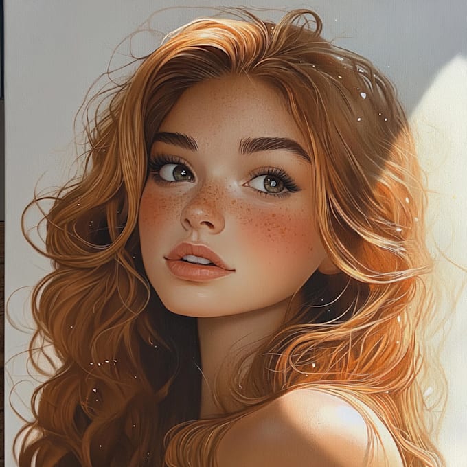 Draw unique semi realism disney cartoon for your project by Nikynome ...