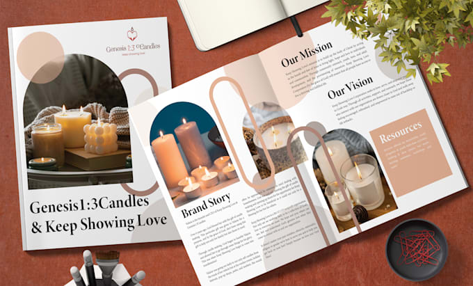 Design magazines, newsletters and catalog designs by Oshidesigns | Fiverr