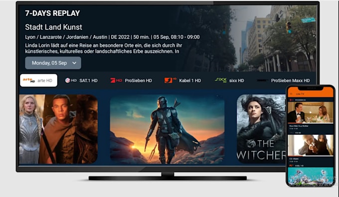 Develop samsung tv app, ios app, live tv app, vod, smart tvs and payment gateway by Luminoustv ...