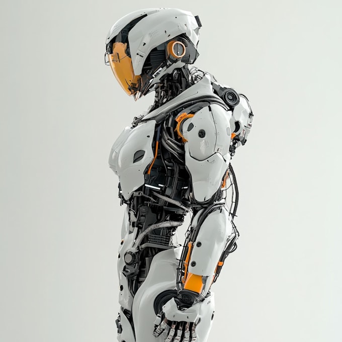 Do awesome custom mecha, cyborg and robot character by Dustinkenzie ...