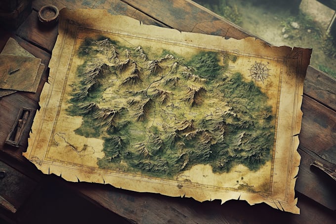 Make fantasy maps of world, region for your rpg game by Nushaladaeralei ...