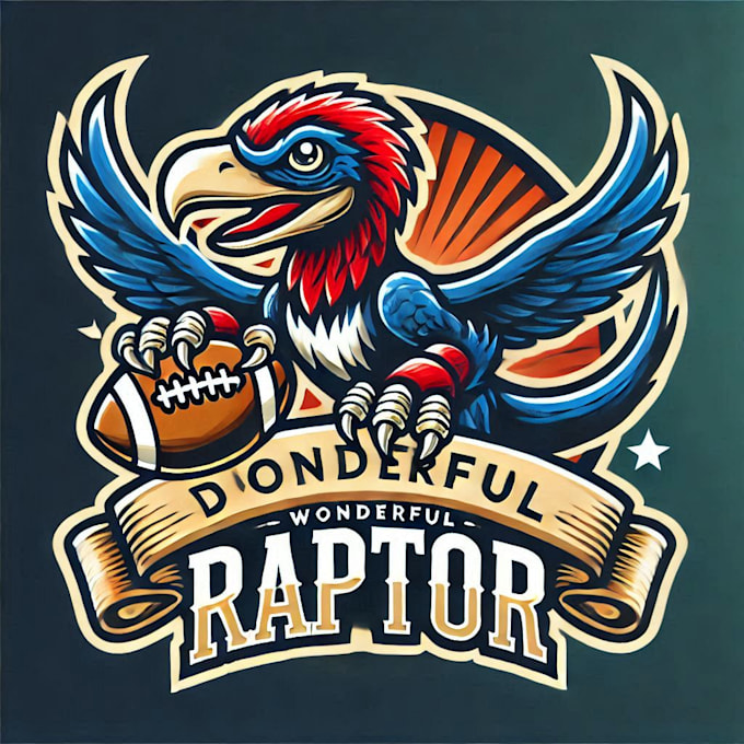 Do wonderful raptor mascot logo design service by Madison_will | Fiverr
