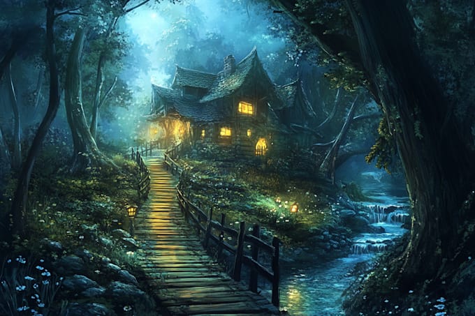 Create beautiful digital fantasy art and illustrations by Isaterlizzi ...