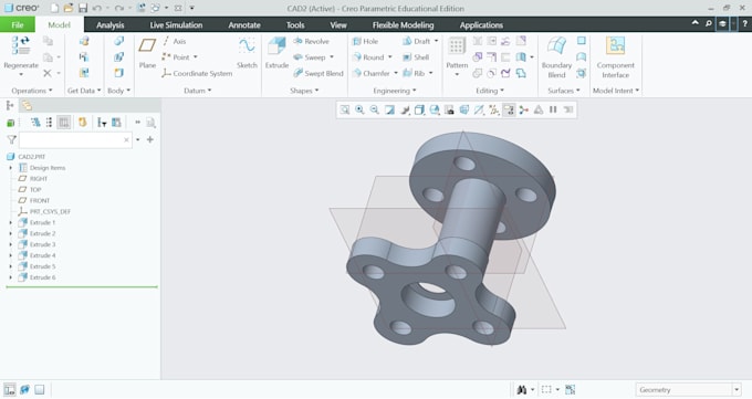 Make 3d model and drawing using ptc creo and solidwoks by Irfan_ali94 ...
