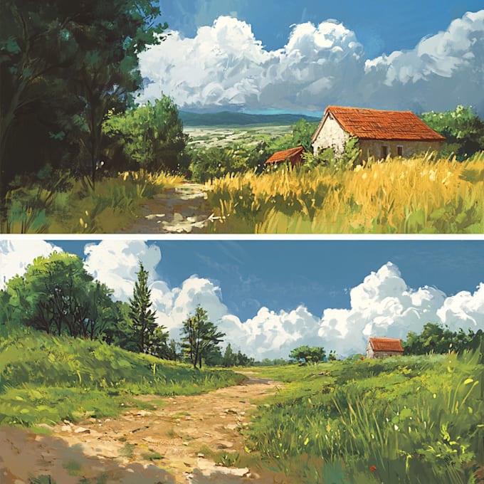 Draw awesome environment concept art by Battlemourn4 | Fiverr