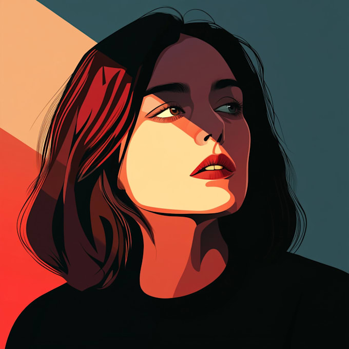 Draw gta style vector cartoon portrait from your photo by Kaafour47 ...