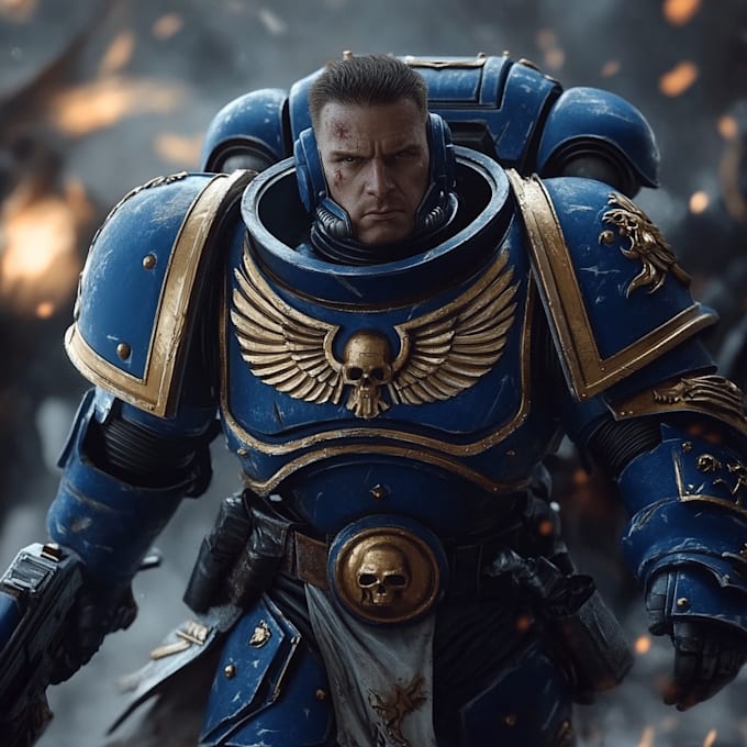 Create your warhammer 40k character by Xeairok | Fiverr