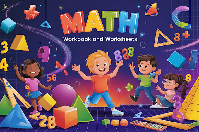 Design custom math worksheets and workbooks with covers by ...