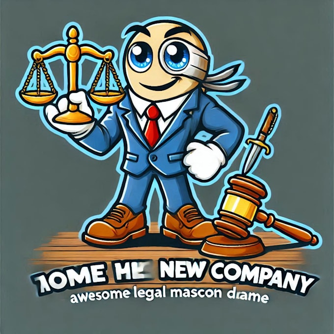 Design awesome legal mascot logo with unlimited revision by Amani ...