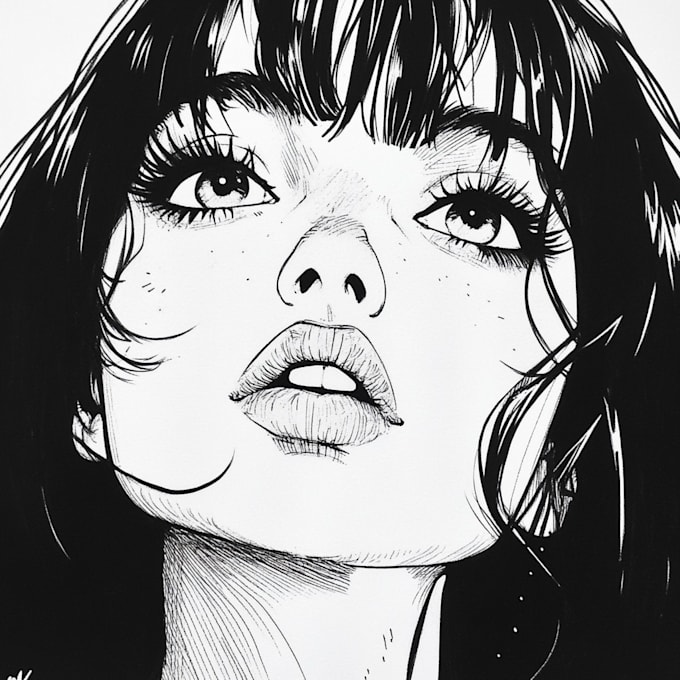 Draw your cartoon, anime, pop art, freestyle drawing by Roweencronie ...