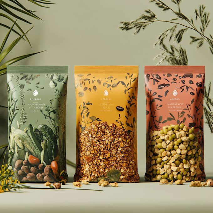 Draw product packaging design, box design and label design by ...