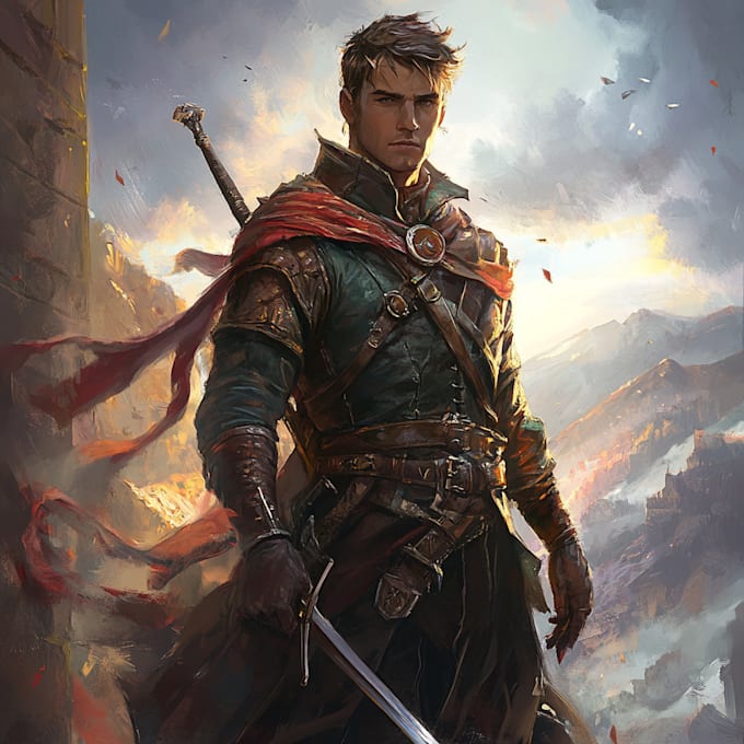 Create your dnd character or party art by Cmentineiam | Fiverr