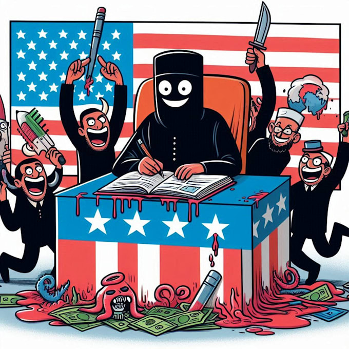 Draw a custom political cartoon for any issue by Serpiwun | Fiverr Draw a custom political cartoon for any issue by Serpiwun | Fiverr