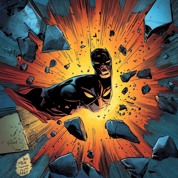 Make comic cover, comic book cover, comic page, by Joyghoshh | Fiverr