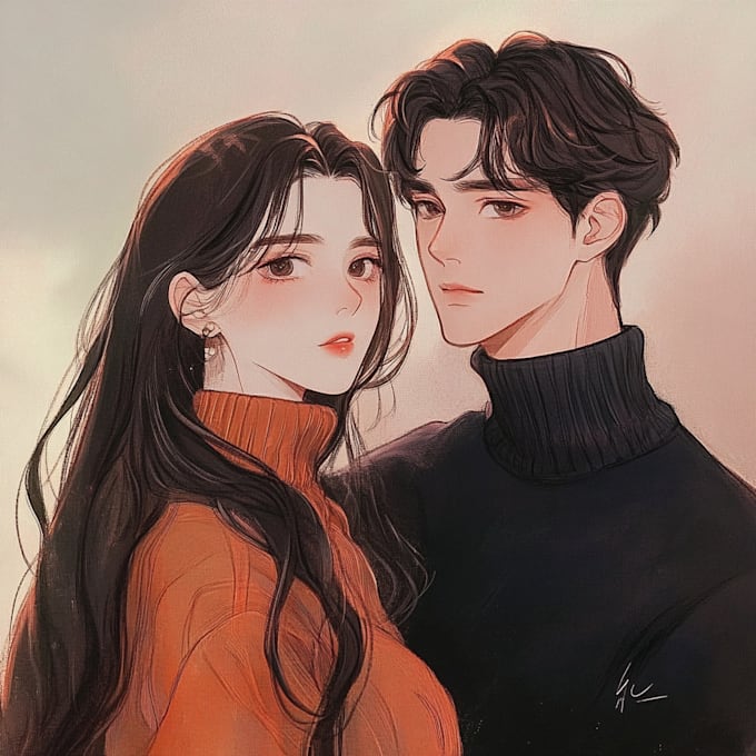 Draw pfp anime illustration, fanart, original concept art, by Heterock ...