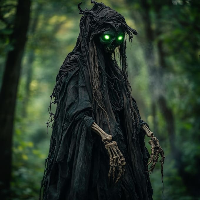 Do scary horror creature and fantasy character concept art by Zolsaneh ...