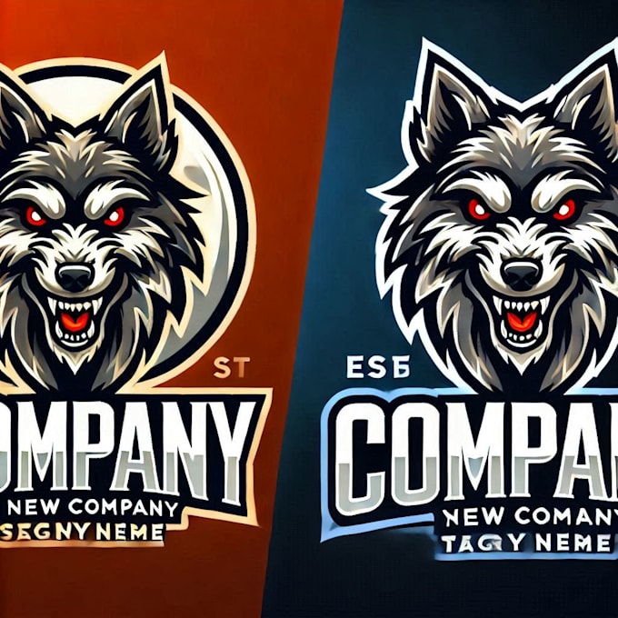 Do create custom wolf mascot logo with unlimited review by Hughedghy ...