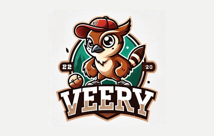 Design veery cartoon, character mascot logo with free vector file by ...