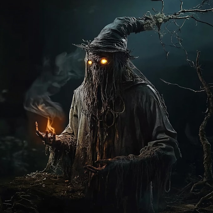 L make a unique fantasy horror character concept art by Ceixurshu | Fiverr