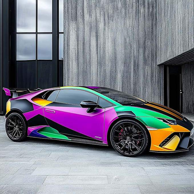 Make creative car wrap design, vehicle wrap design by Panarakui | Fiverr