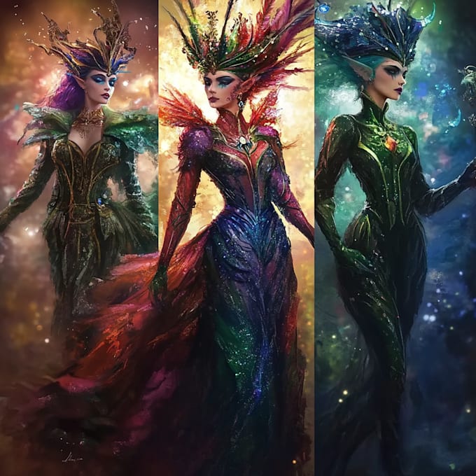 Do character design and concept art, fantasy illustration by Haldreth7 ...