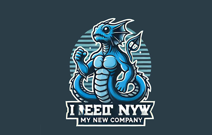 Design a powerful leviathan mascot logo for your brand by Emerson_feil ...