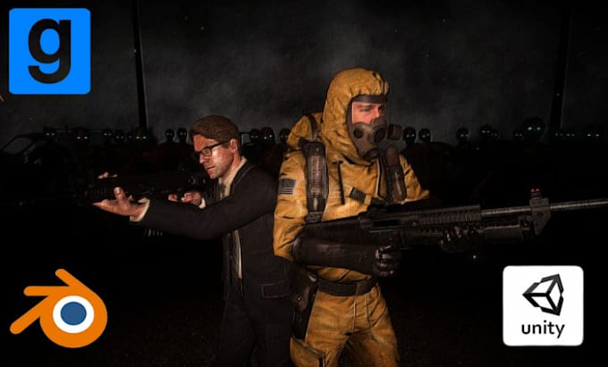 Port and design custom gmod playermodels and maps for sfm or mmd by ...