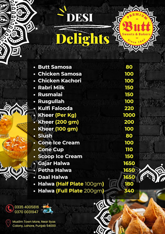 Design digital restaurant food menu animations for you by ...