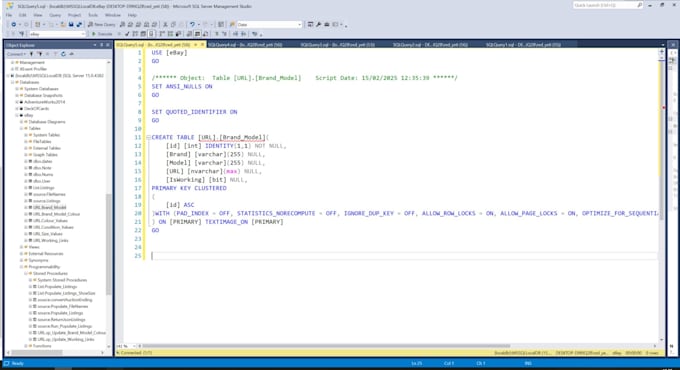 Develop a database with etl process by Ambrosia_excel | Fiverr