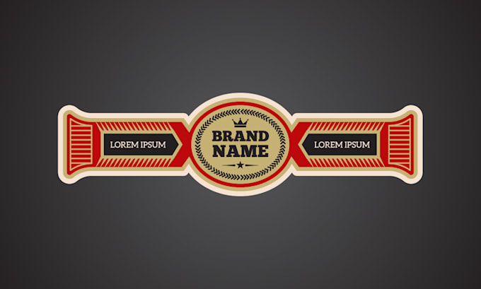 Design cigar band, labels, box, and logo by Lily_parker9 | Fiverr