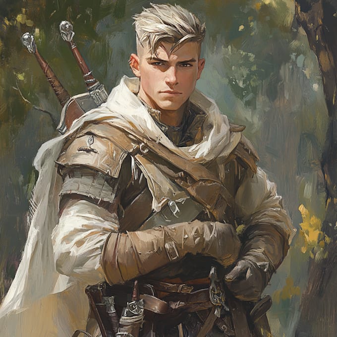 Draw your dnd character art by Catepsudee | Fiverr