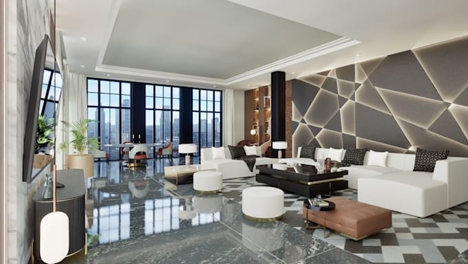 Living room interior, walkthrough animation, architecture exterior, 2d ...