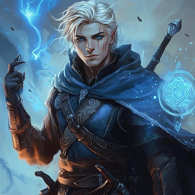 Draw 2d sprite, fantasy game art, dnd, and character design by ...