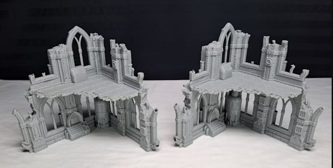 Design tabletop game scenery,wargame terrain,dnd zbrush, printable ...