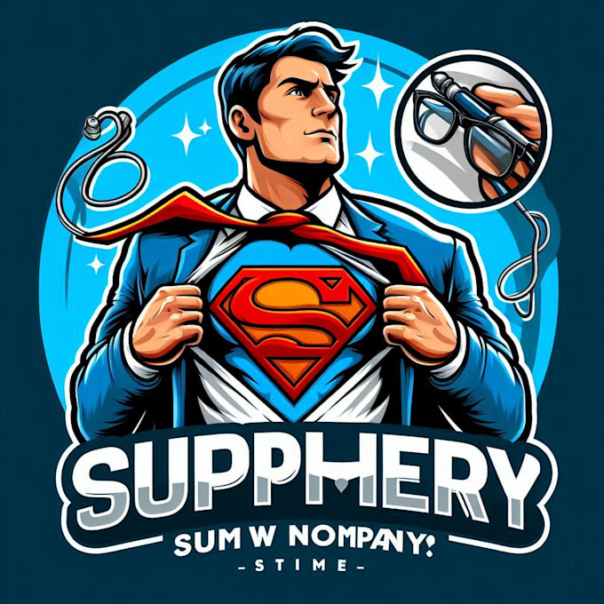 Do make superhero chest for your mascot logo design with 1 day delivery ...