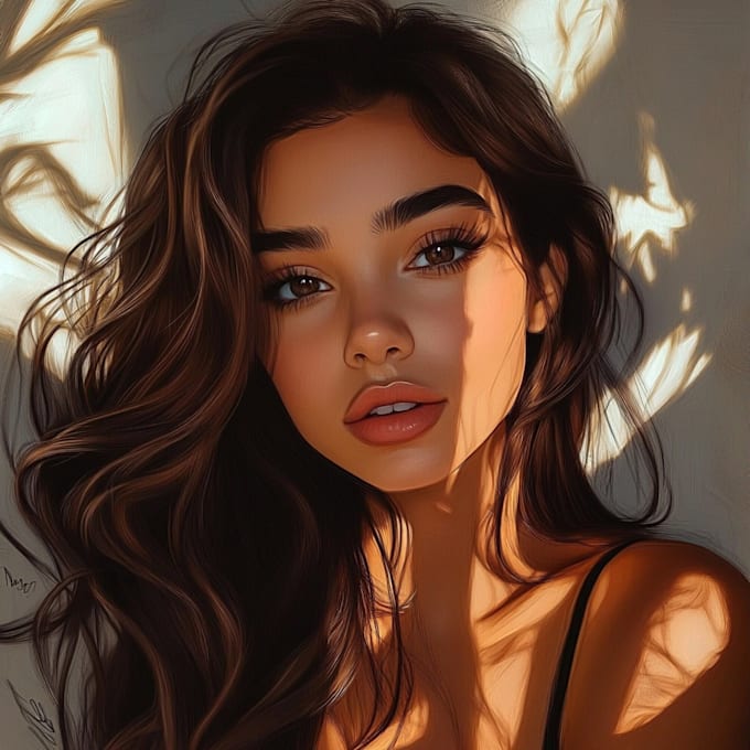 Draw your portrait or charater in disney style by Keeshanataylor | Fiverr