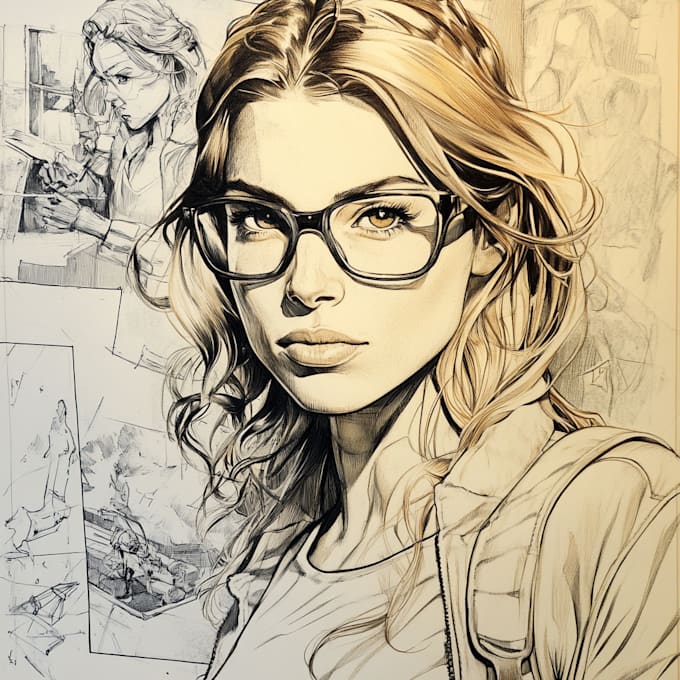 Draw your comic art, comic book, illustrations, comic pages by Pludamel ...