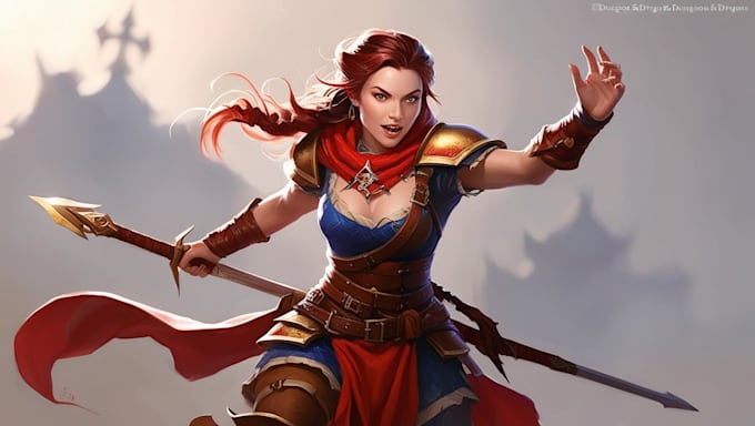 Draw your dnd character art by Ruksecta | Fiverr