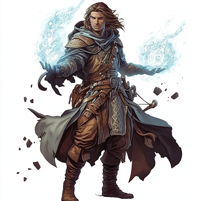 Create high quality dnd character art by Chekamaih | Fiverr