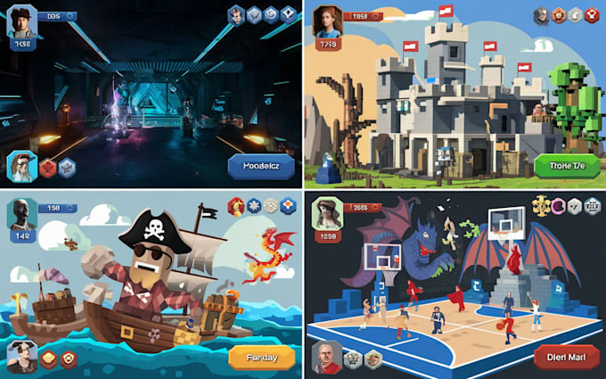 Design animate and script stunning roblox ui gui for roblox game roblox ...