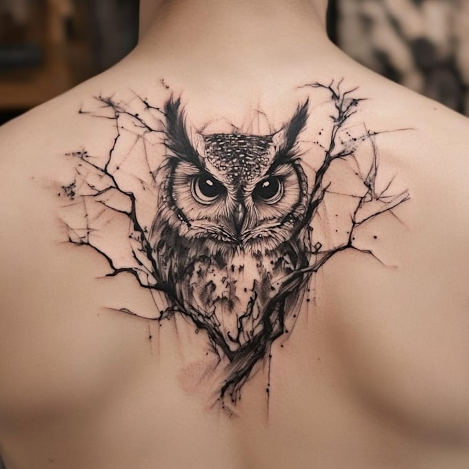 Do a custom tattoo design as a tattoo artist by Hallie_mullins | Fiverr