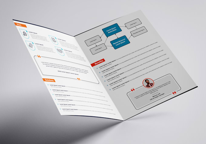 Design a professional shell sheet mockup brochure by Akash_lukhi | Fiverr